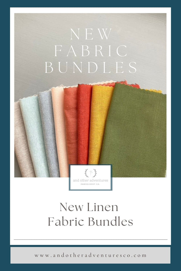New Linen Fabric Bundles - just added to the shop - And Other ...