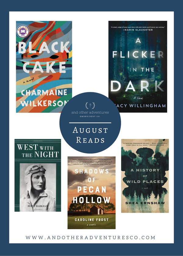 August Books - And Other Adventures Embroidery Co