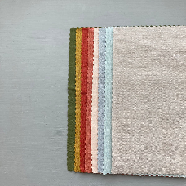 Linen Fabric Bundle - Summer - And Other Adventures Embroidery Co