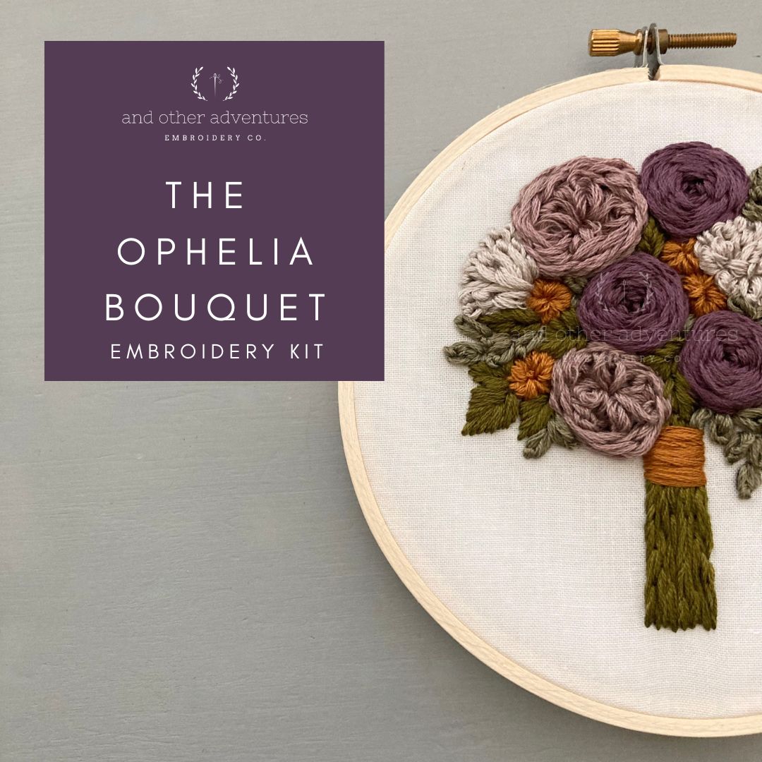 Hand Embroider Your Own Wedding Bouquet - And Other Adventures ...