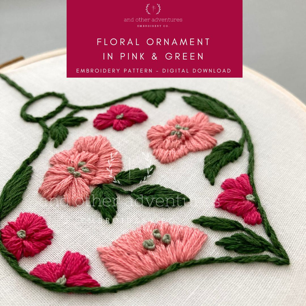 Digital Embroidery Patterns - And Other Adventures Embroidery Co