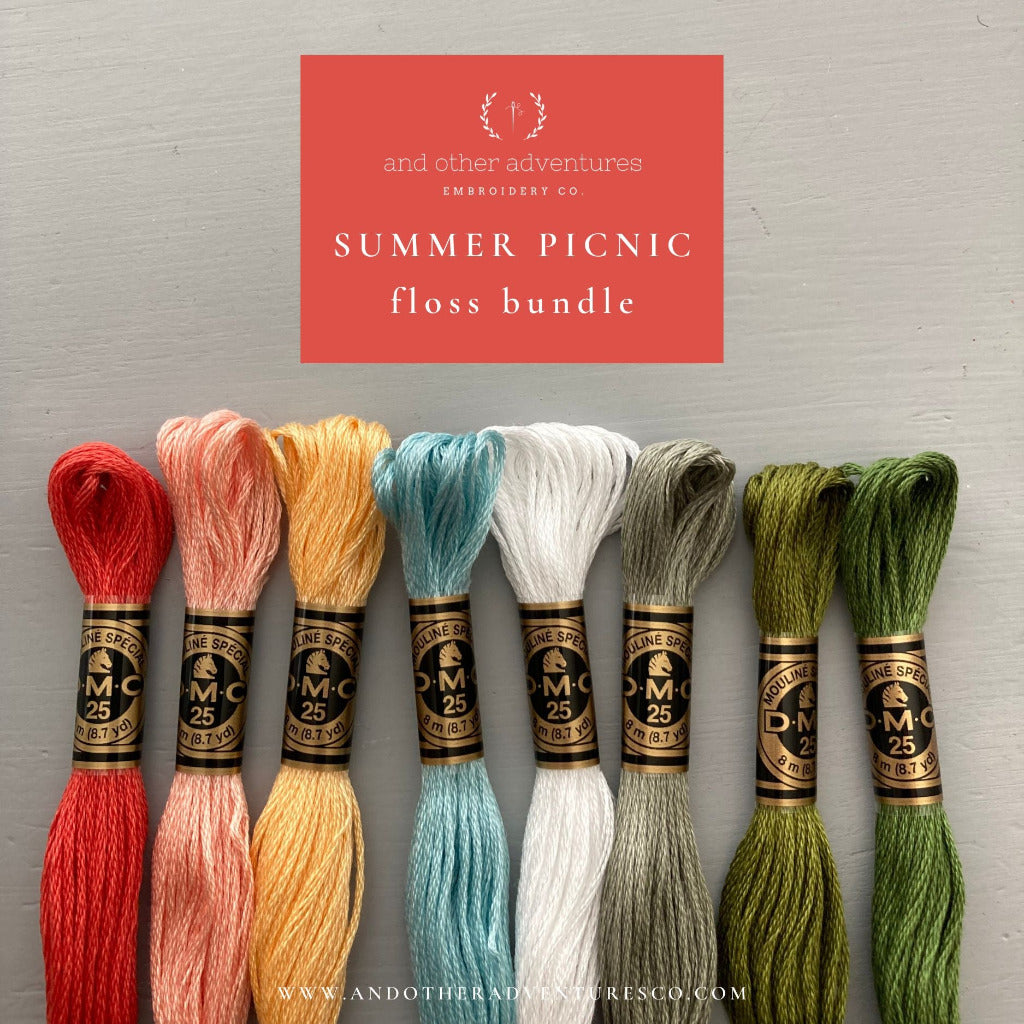 Embroidery Floss Bundle - Summer Picnic - And Other Adventures ...