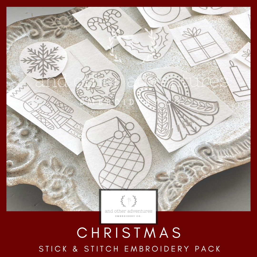 Stick & Stitch Pack - Christmas - And Other Adventures Embroidery Co