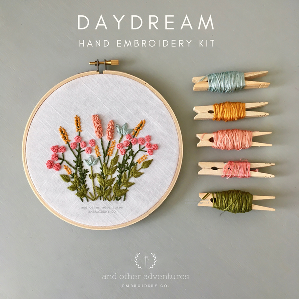 Beginner Hand Embroidery Kit - Spring Daydream - And Other Adventures ...