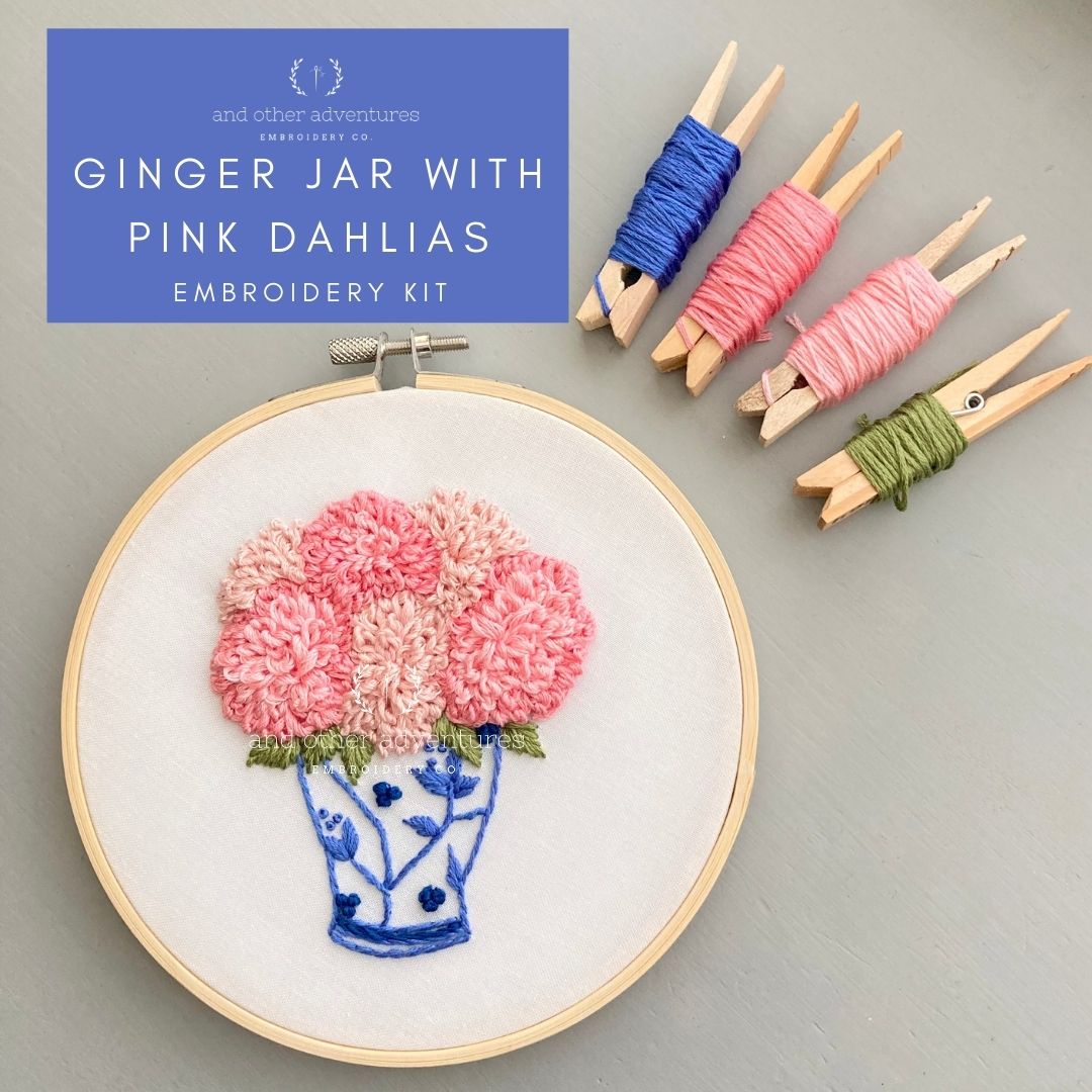 Intermediate Embroidery - And Other Adventures Embroidery Co