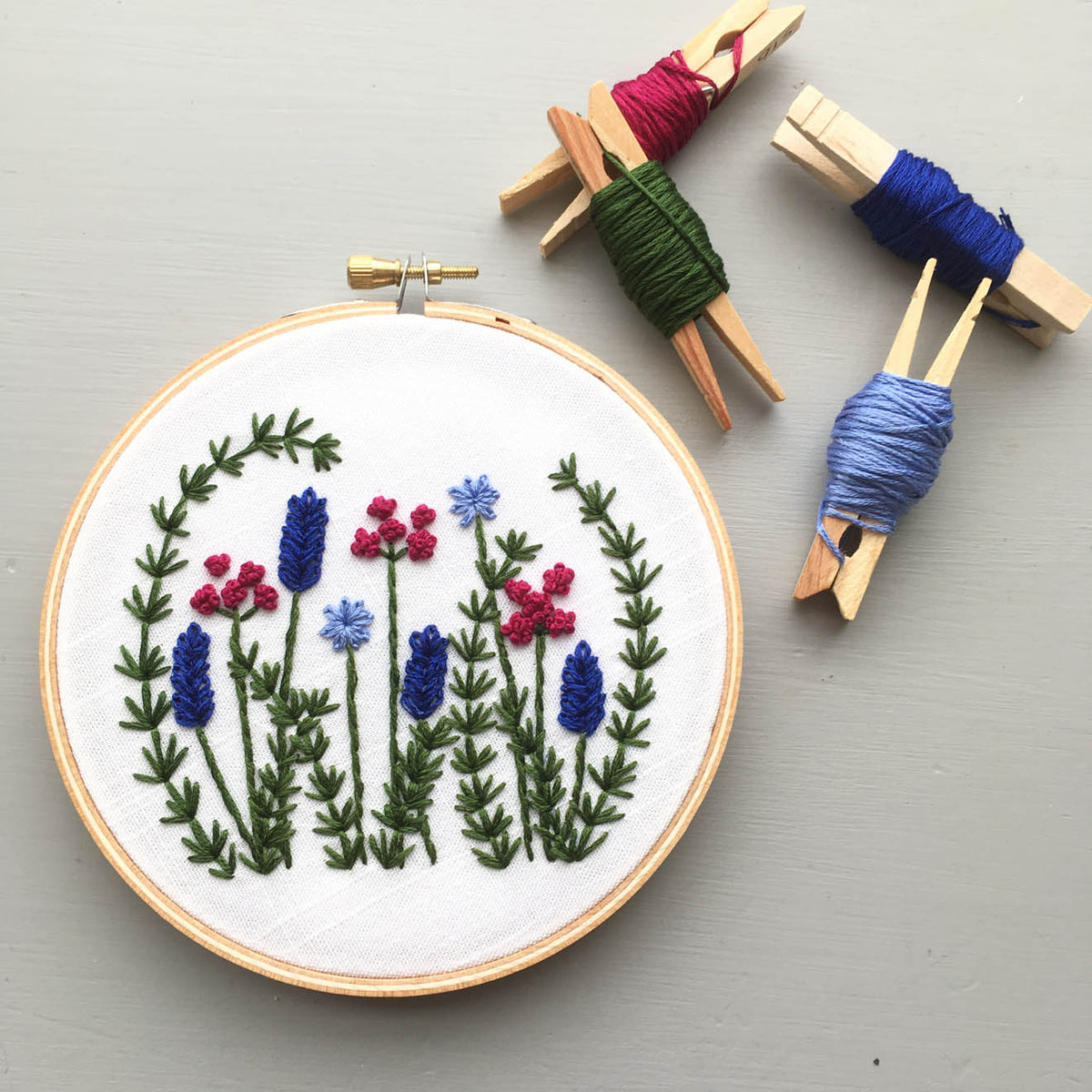 Wild Garden - Hand Embroidery Pattern Digital Download - And Other ...